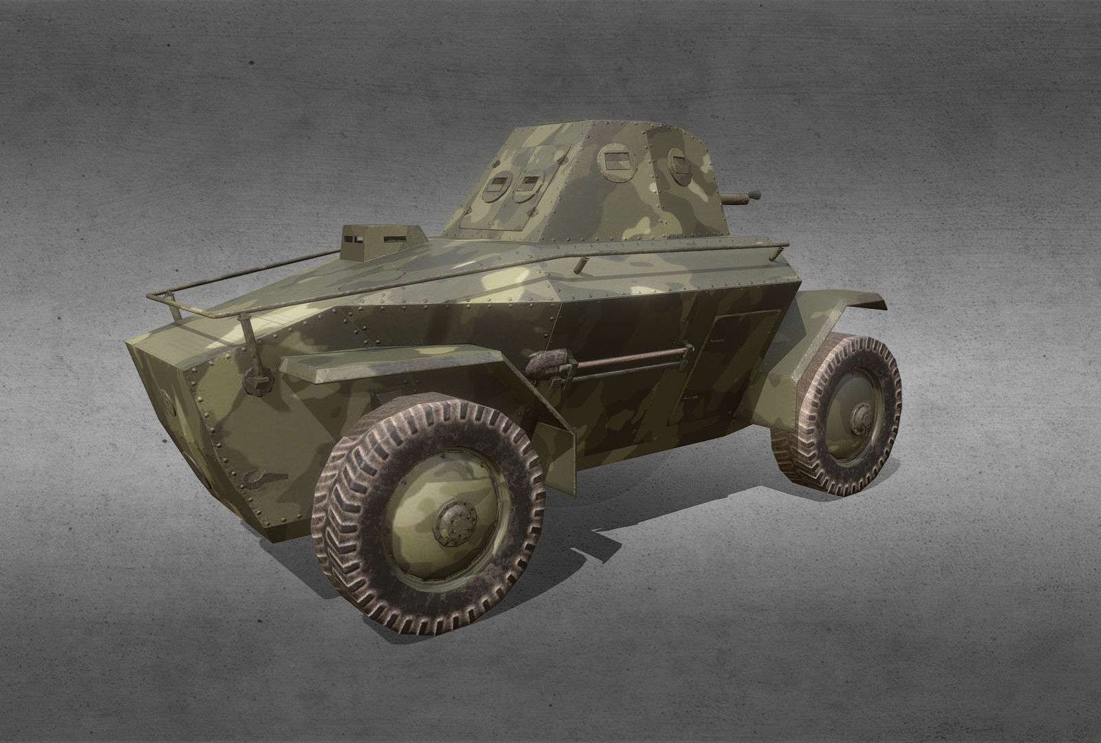 3D model 39M Csaba VR / AR / low-poly | CGTrader