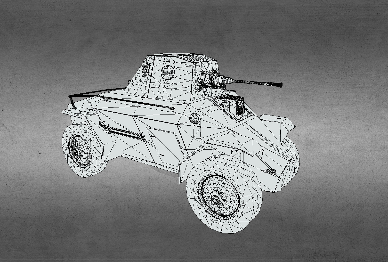 3D model 39M Csaba VR / AR / low-poly | CGTrader