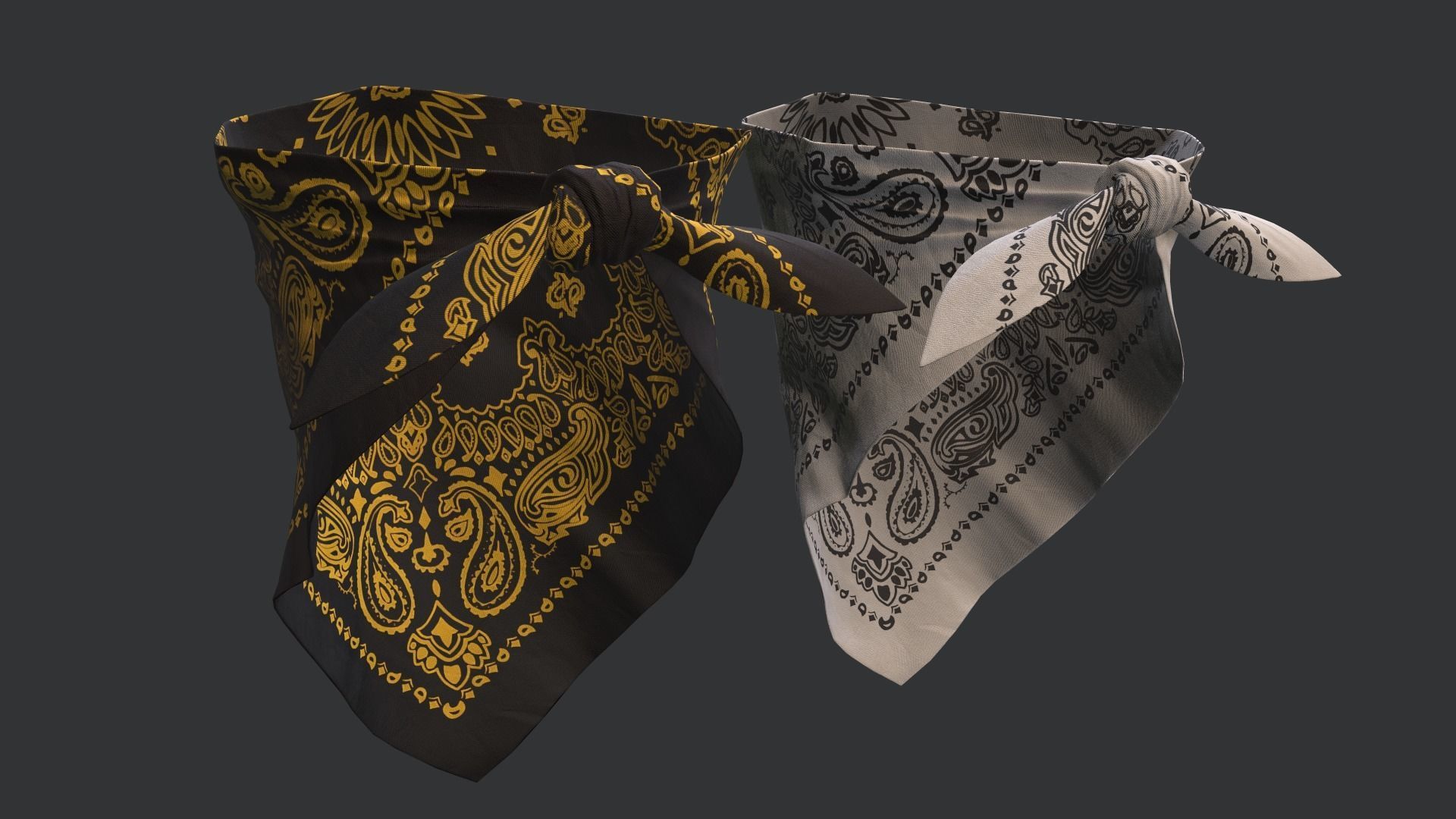 3D model Bandanas VR / AR / low-poly | CGTrader