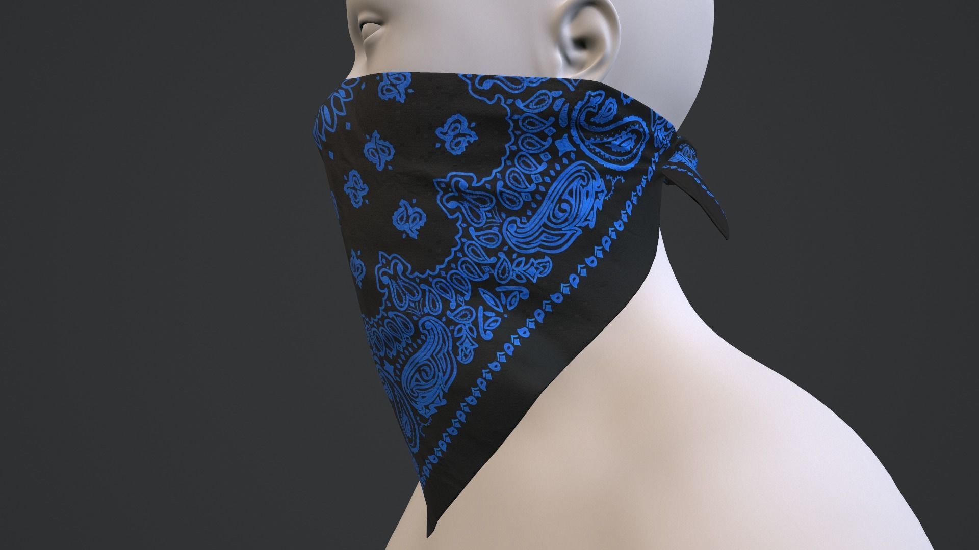 3D model Bandanas VR / AR / low-poly | CGTrader