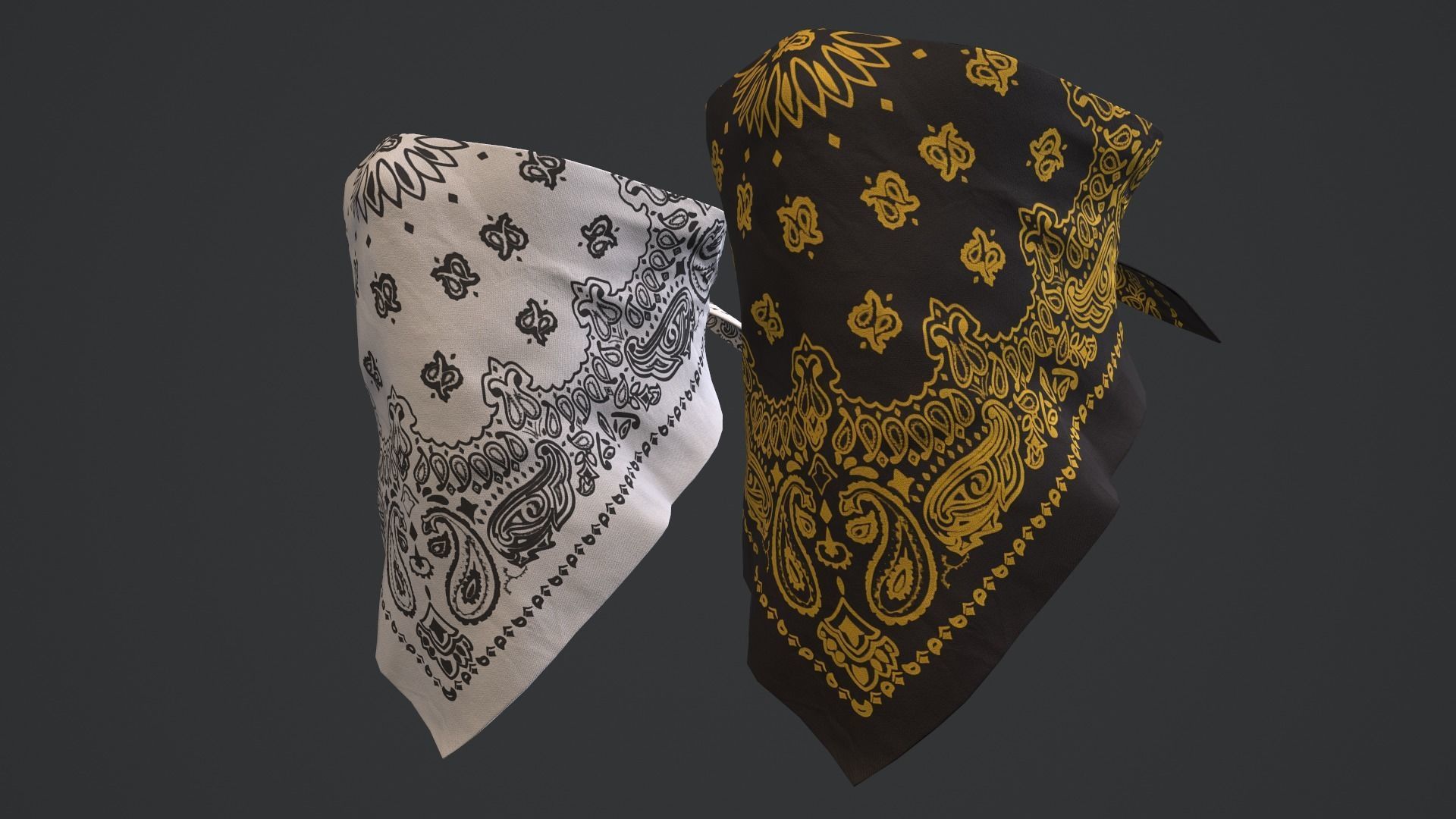 3D model Bandanas VR / AR / low-poly | CGTrader