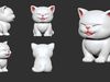 Cute Kitten V2 STL 3D model 3D printable | CGTrader
