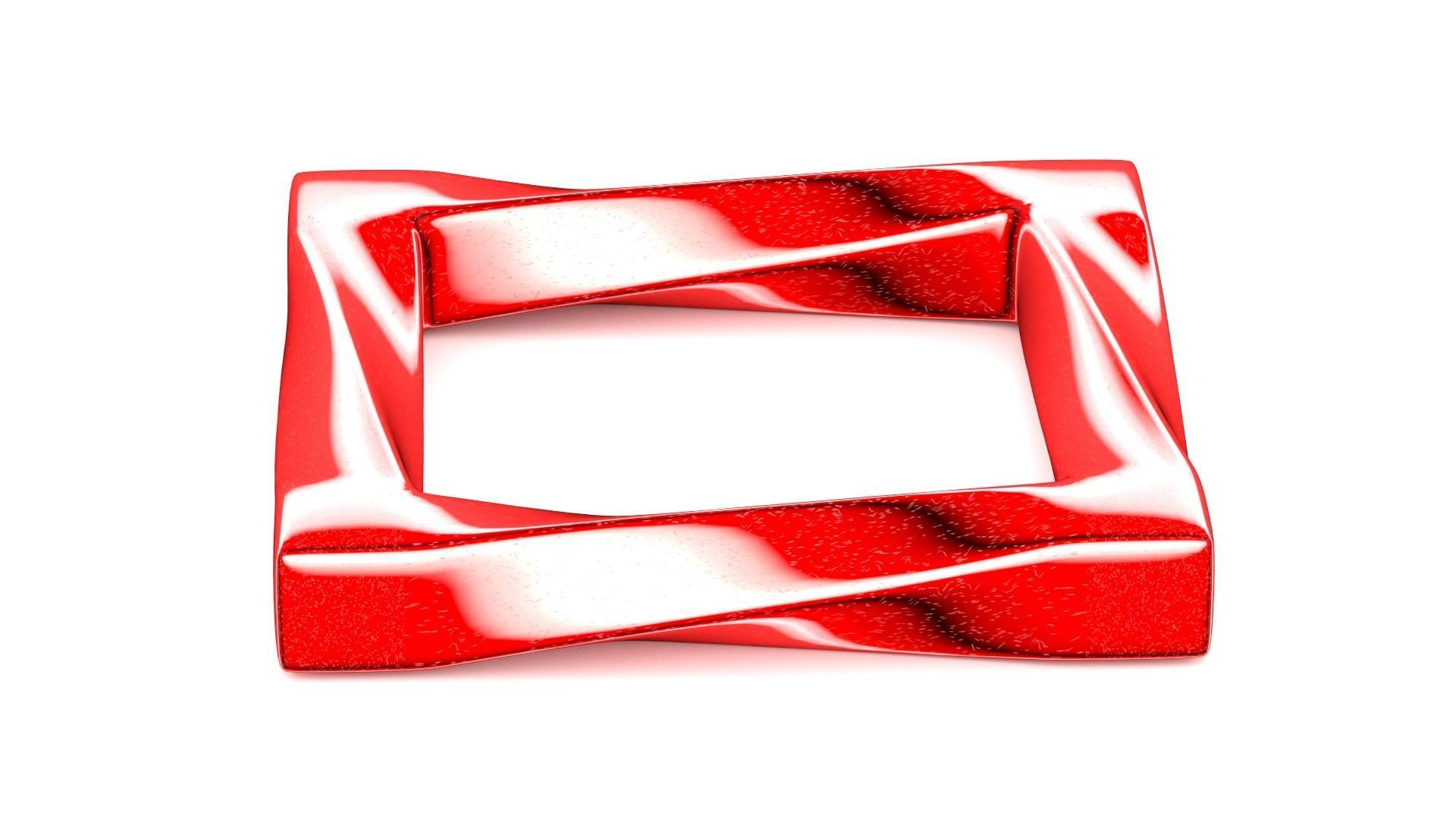 Twisted Square 3D model 3D printable | CGTrader