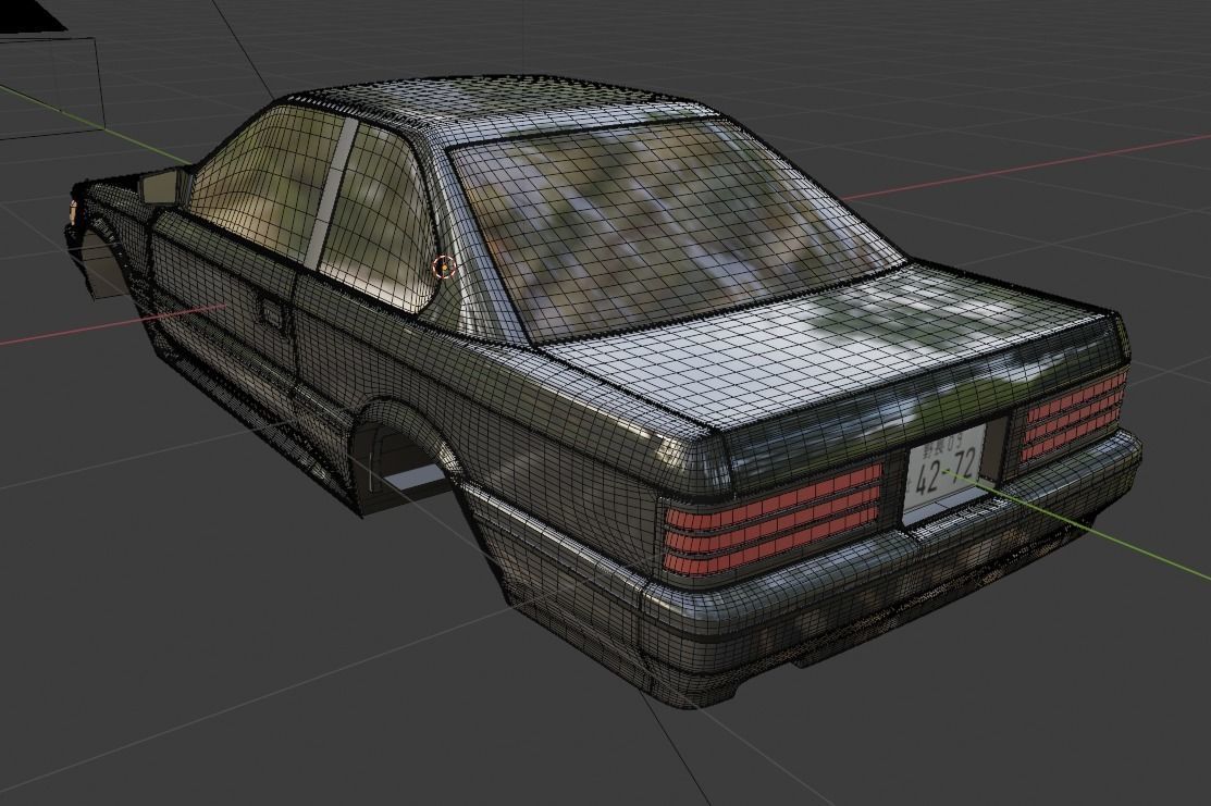 Nissan Leopard F31 3D model | CGTrader