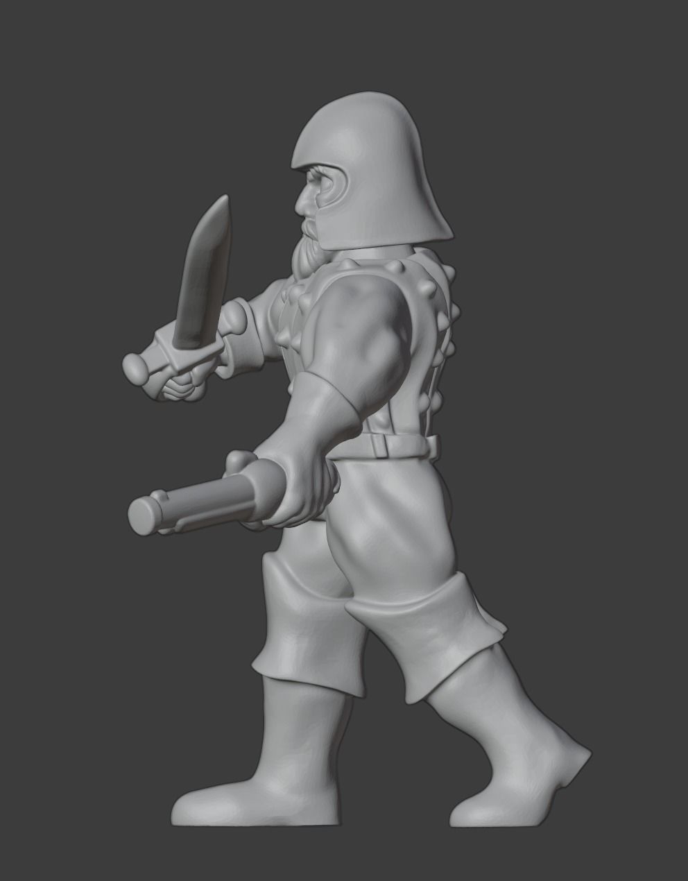 Militia - Free Model free 3D model 3D printable | CGTrader