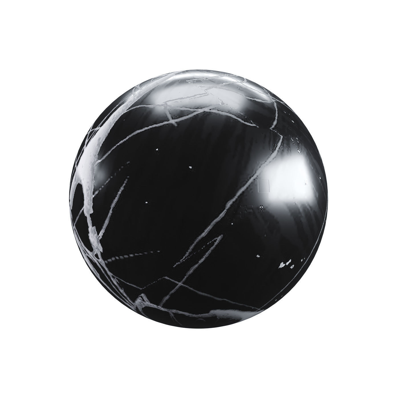 Texture Black Marble Texture PBR Vray Corona 400 x 400 cm VR / AR / low ...