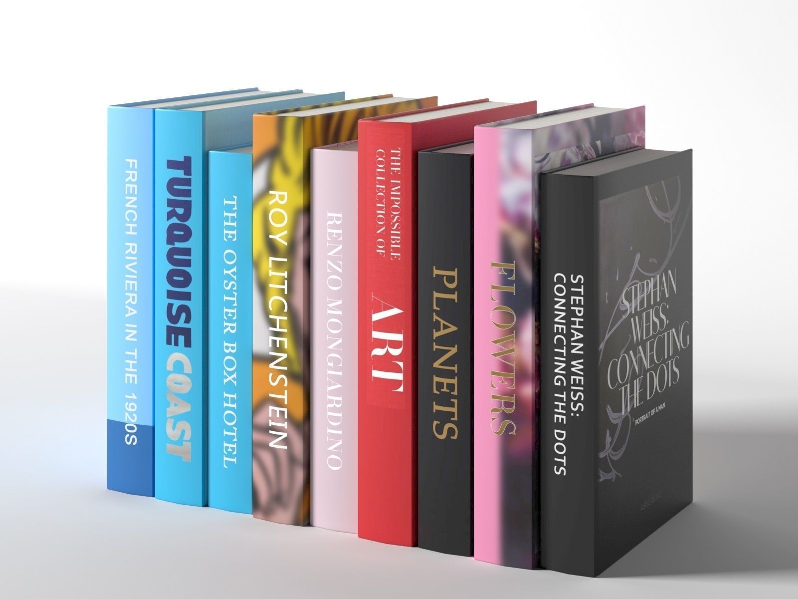 Books 05 3D model | CGTrader