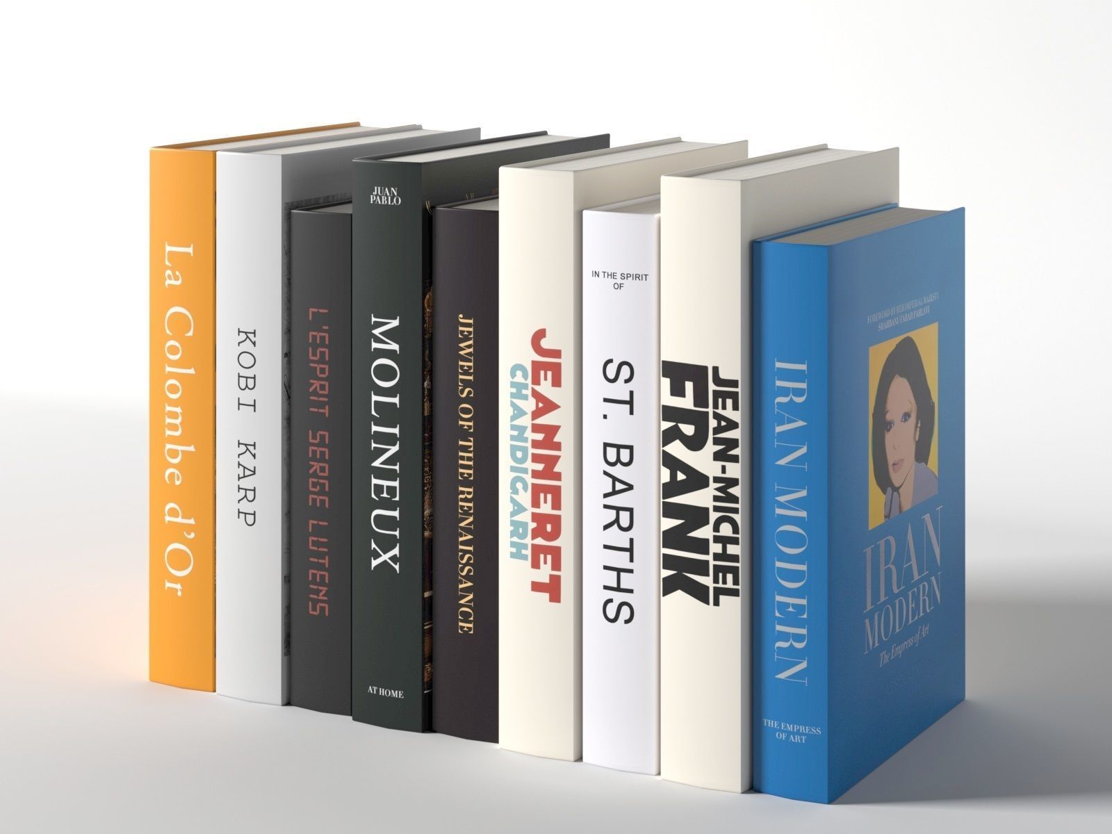 Books 07 3D model | CGTrader