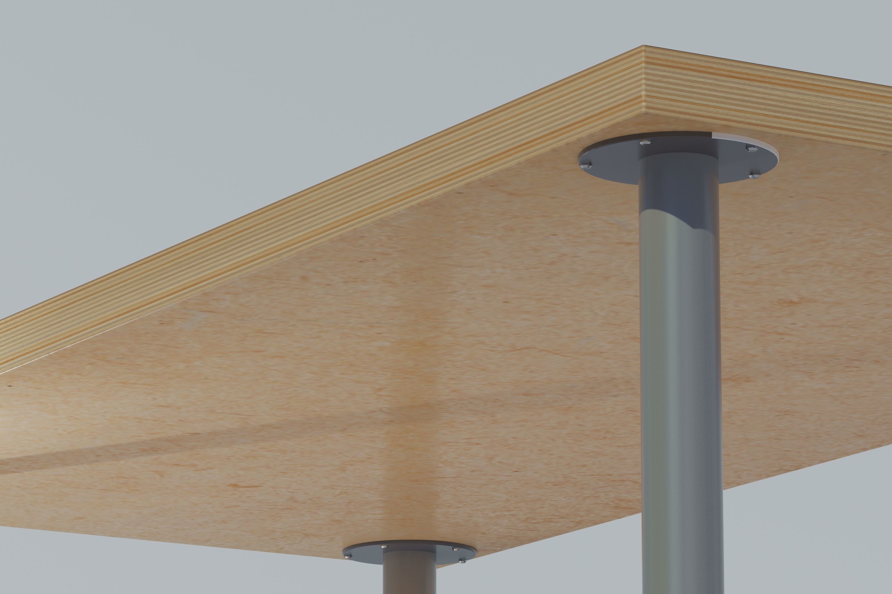 3D model Table IKEA Linnmon 10973 VR / AR / low-poly | CGTrader