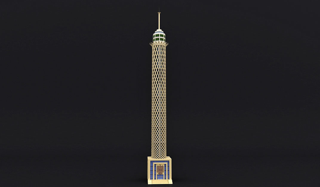 Egypt Cairo Tower 3D model | CGTrader