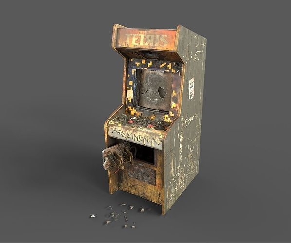 Abandoned Arcade Machine 3D model | CGTrader