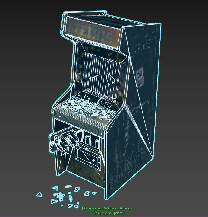 Abandoned Arcade Machine 3D model | CGTrader