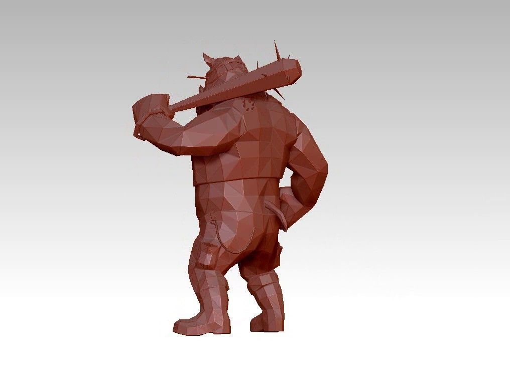 3D model Troll monster VR / AR / low-poly | CGTrader