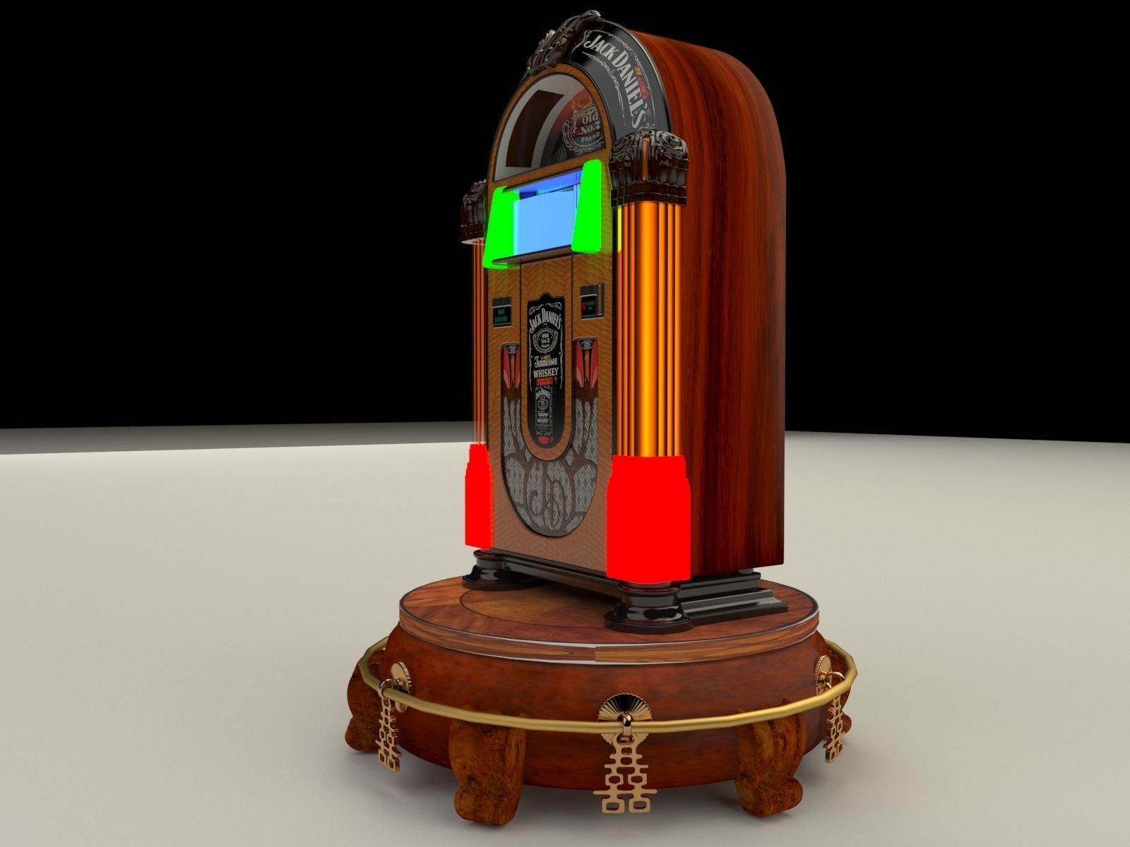 Juke box 3D model | CGTrader