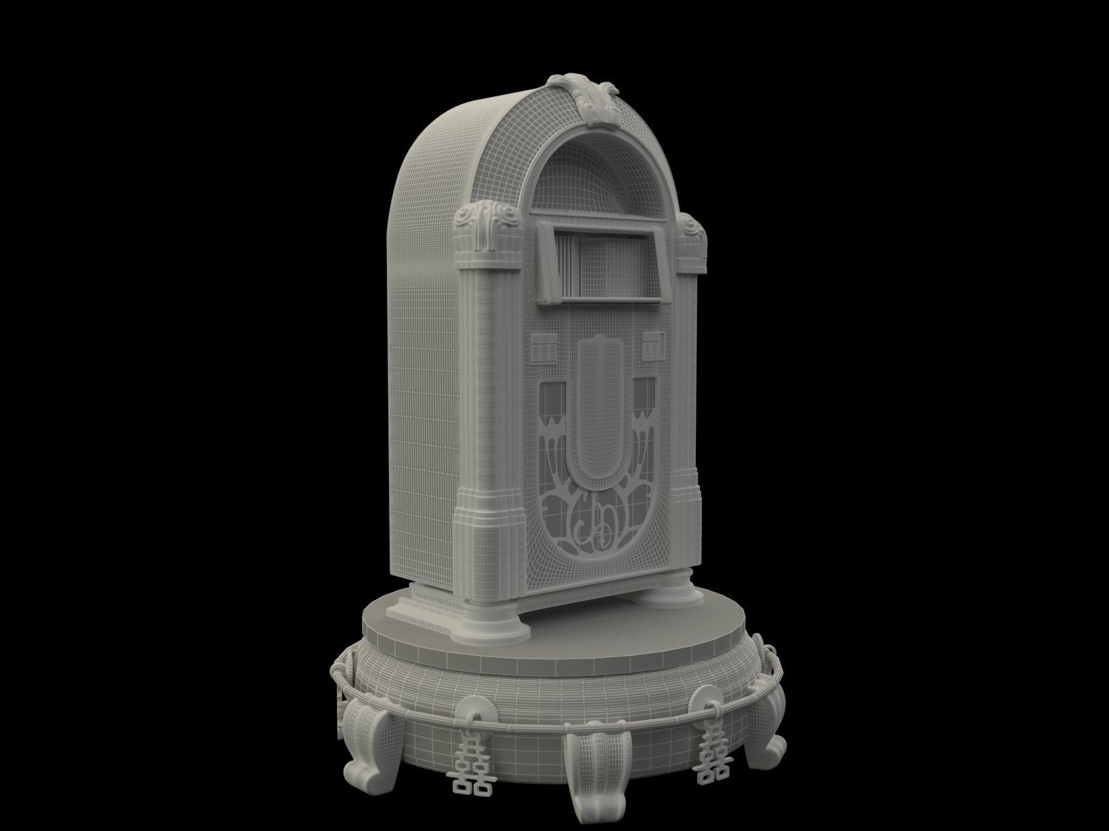 Juke box 3D model | CGTrader