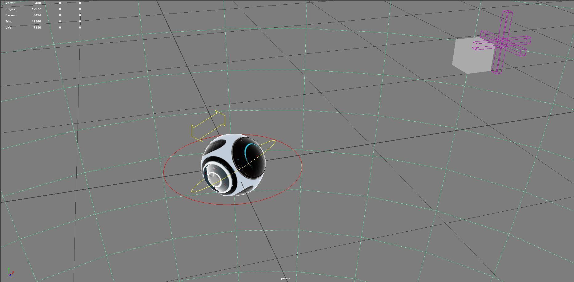3D model Scifi Camera Drone VR / AR / low-poly | CGTrader