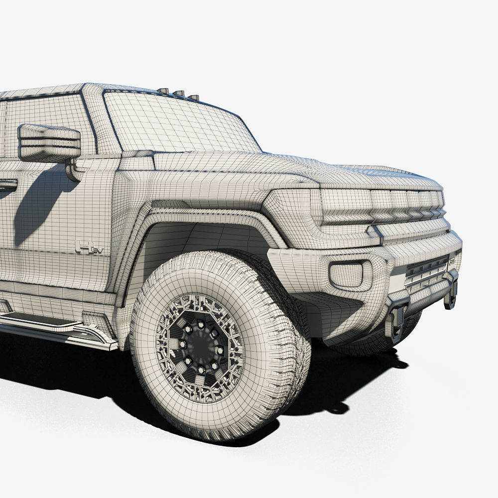 2022 GMC Hummer EV 3D model | CGTrader