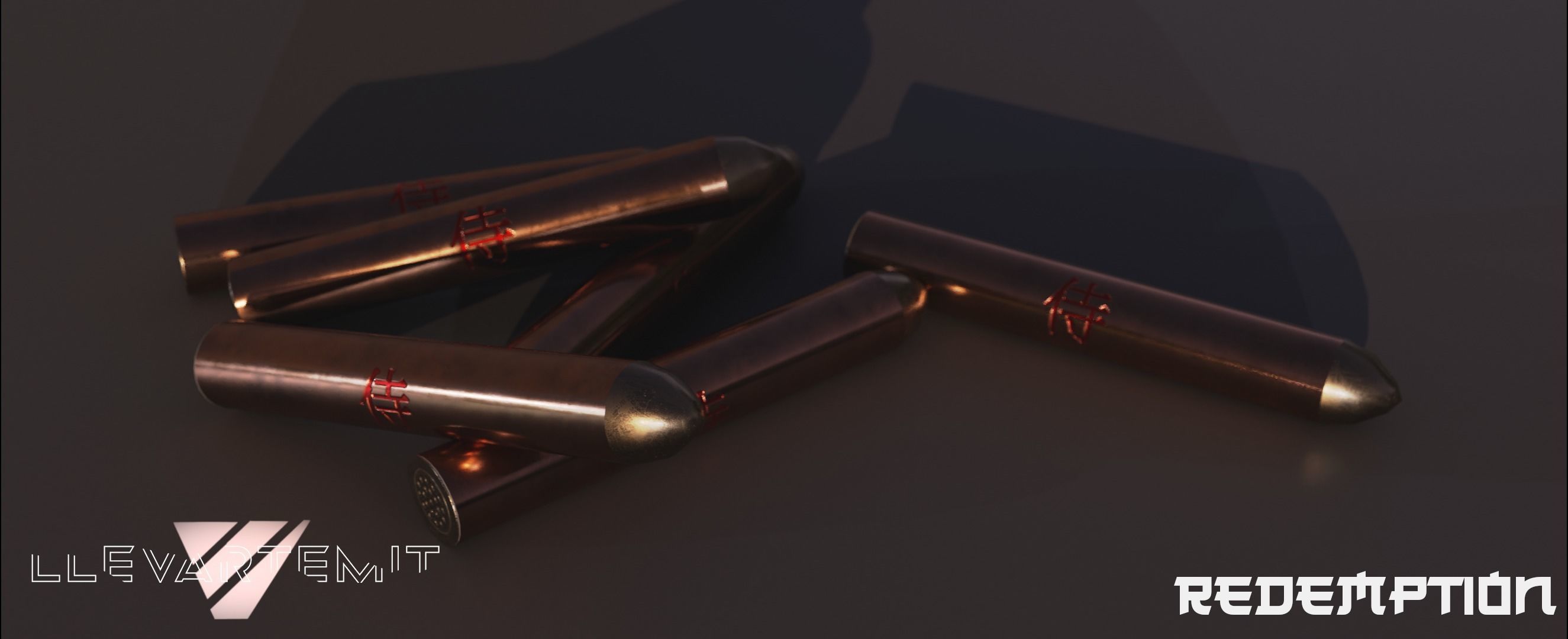 3D model Cyberpunk Revolver VR / AR / low-poly | CGTrader