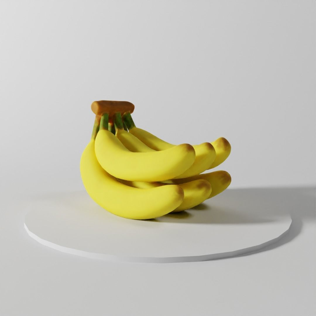 Banana free 3D model | CGTrader