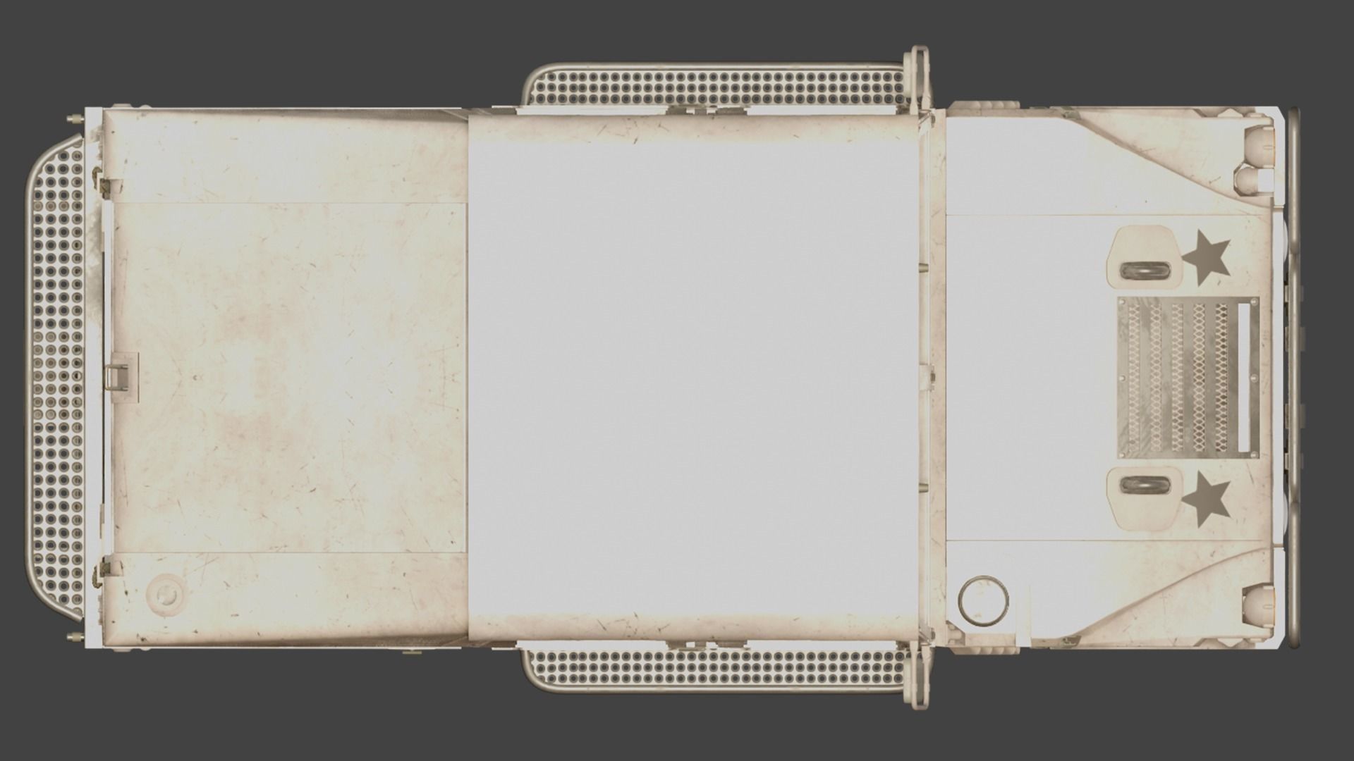 3D model HUMMER - Humvee Low-poly model Game ready for Unity or Unreal ...