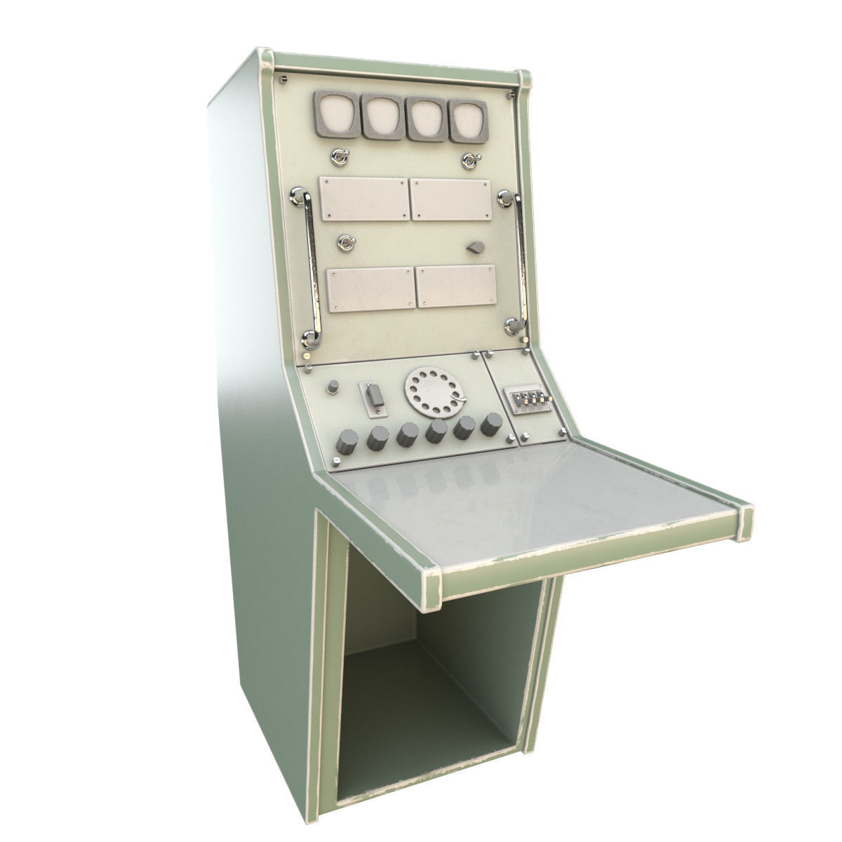 Nasa Control Tables 3D model | CGTrader