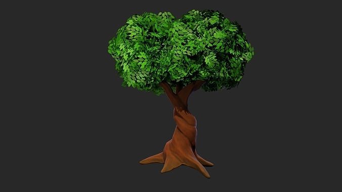 Stylized Tree 3D model | CGTrader