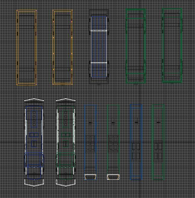 3D model Low Poly Train pack VR / AR / low-poly | CGTrader