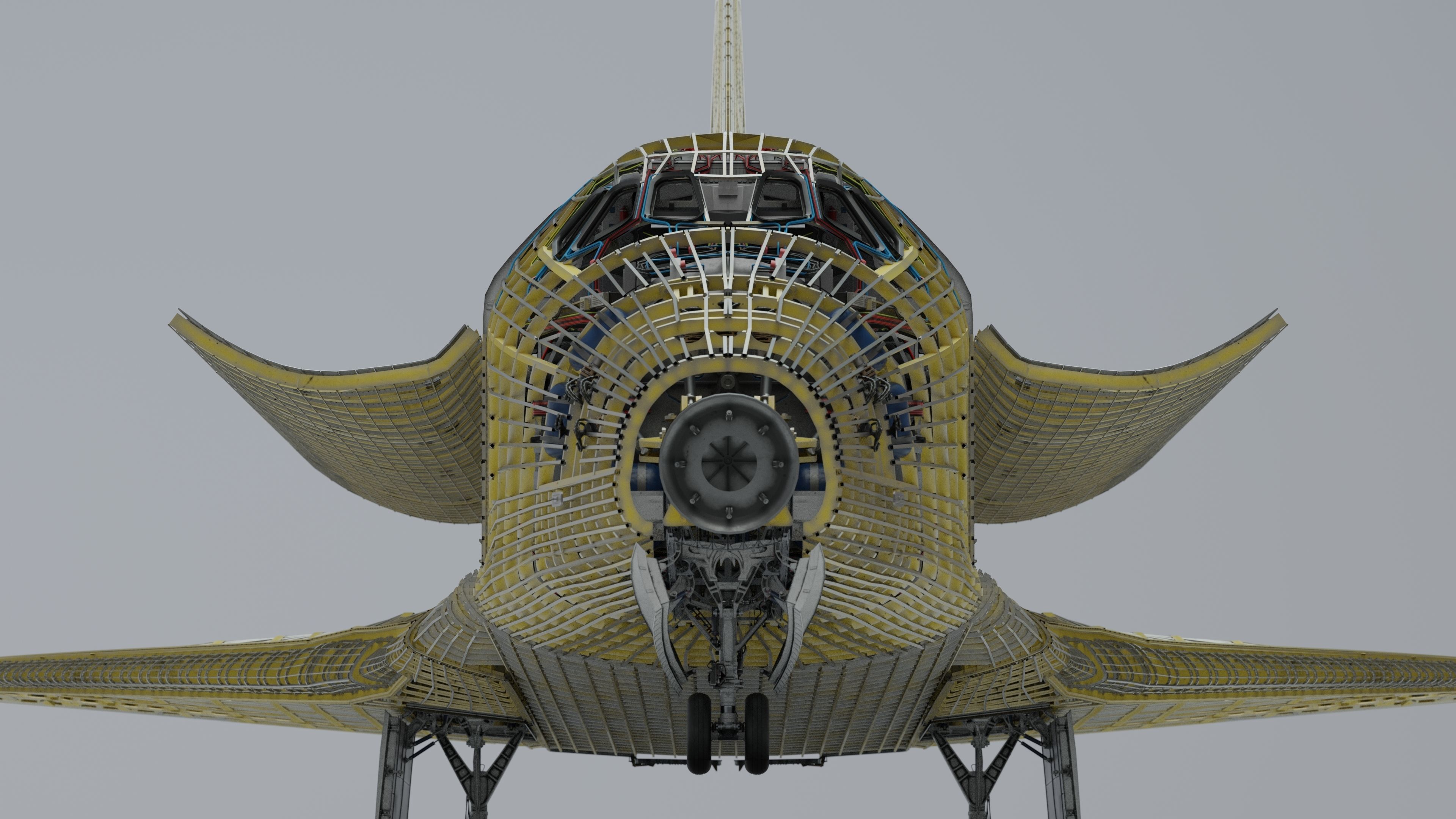 SPACE SHUTTLE Atlantis Complete 3D model | CGTrader