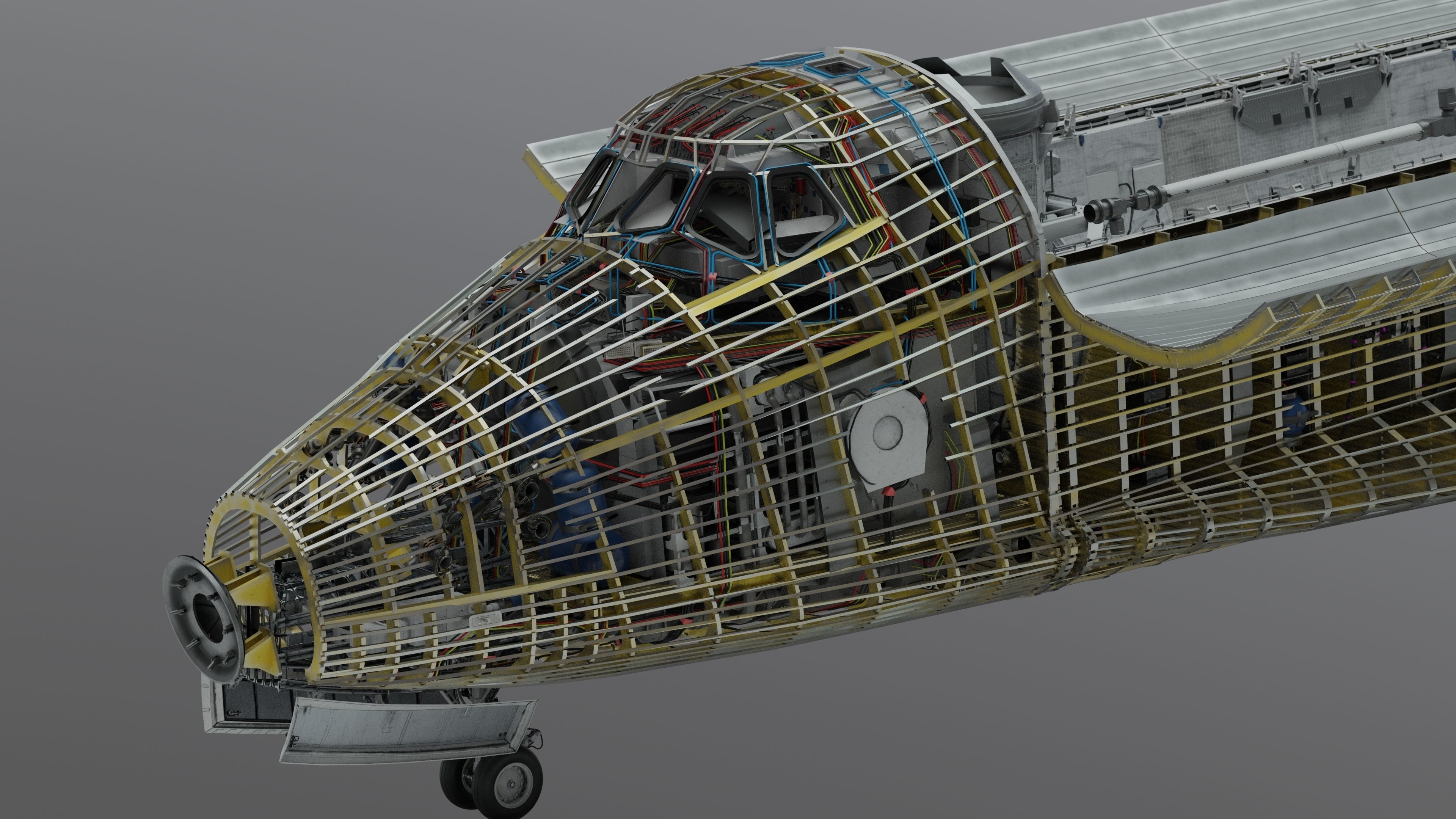 SPACE SHUTTLE Atlantis Complete 3D model | CGTrader