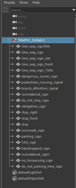 3D model TRAFFIC SIGNALS VR / AR / low-poly | CGTrader