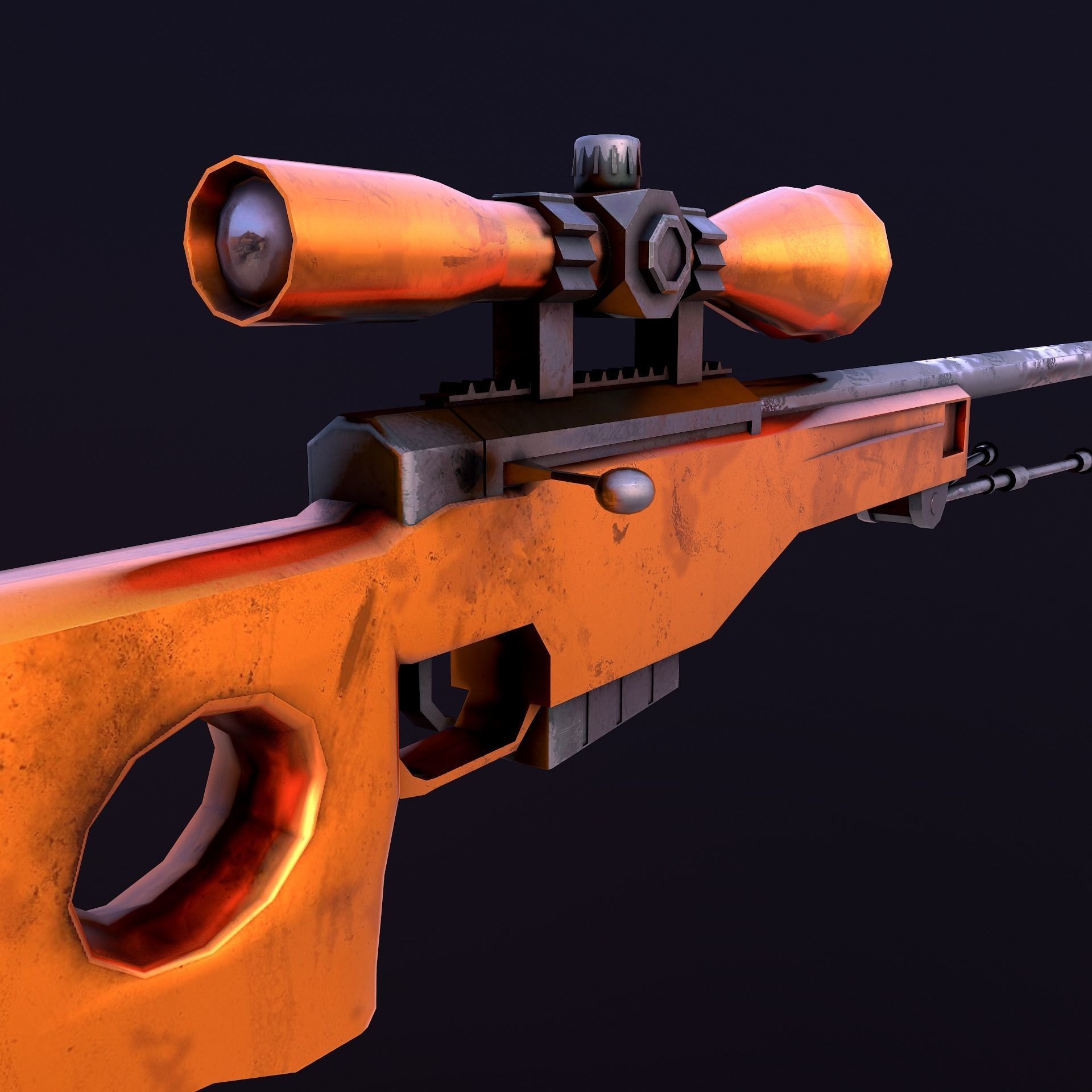 3D model AWP WIP VR / AR / low-poly | CGTrader