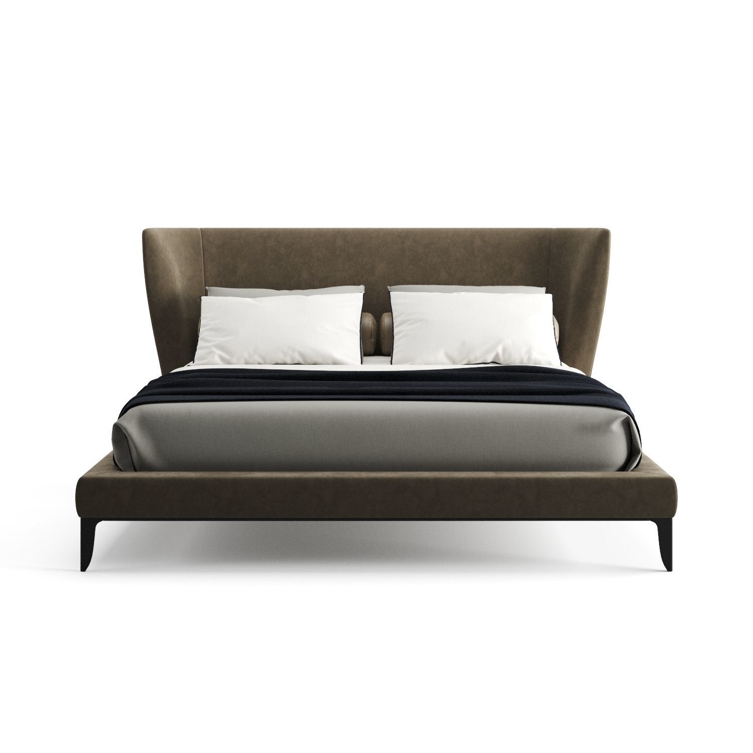 Poliform Gentleman Bed 3D model | CGTrader