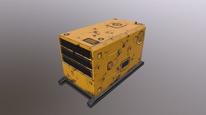 3D model Jenerator 02 Stylized VR / AR / low-poly | CGTrader