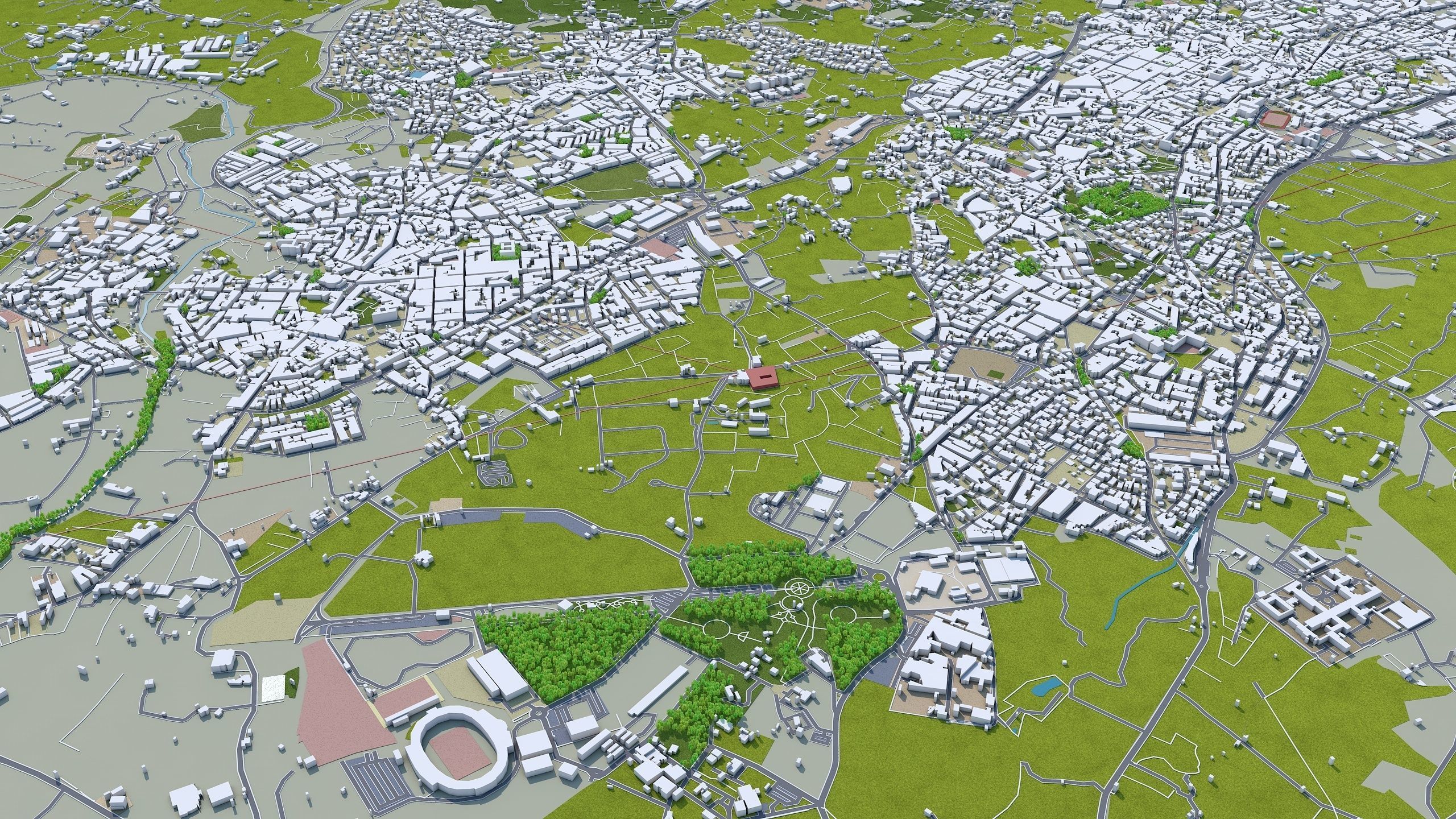 3D model Malta Country VR / AR / low-poly | CGTrader