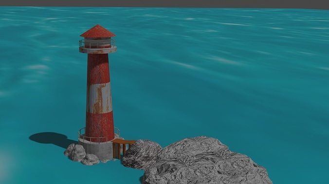 lighthouse free 3D model | CGTrader