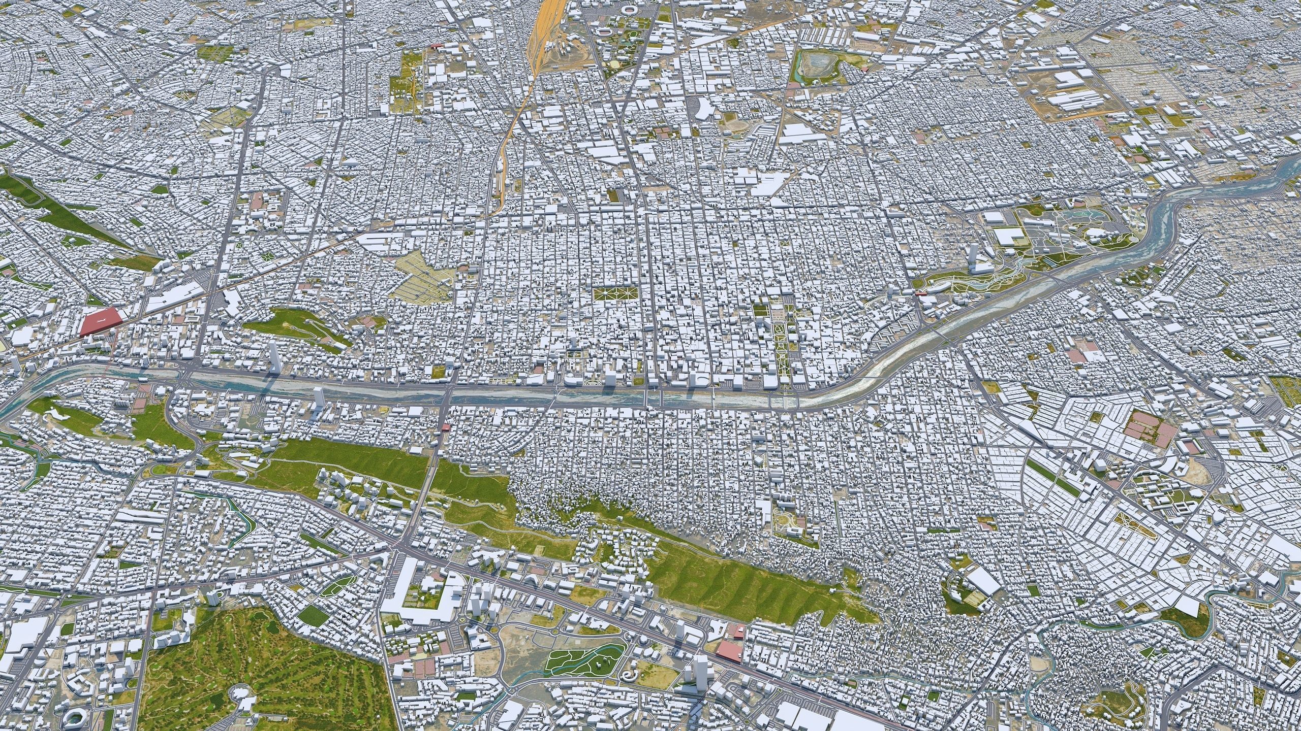 3D model Monterrey City Mexico VR / AR / low-poly | CGTrader