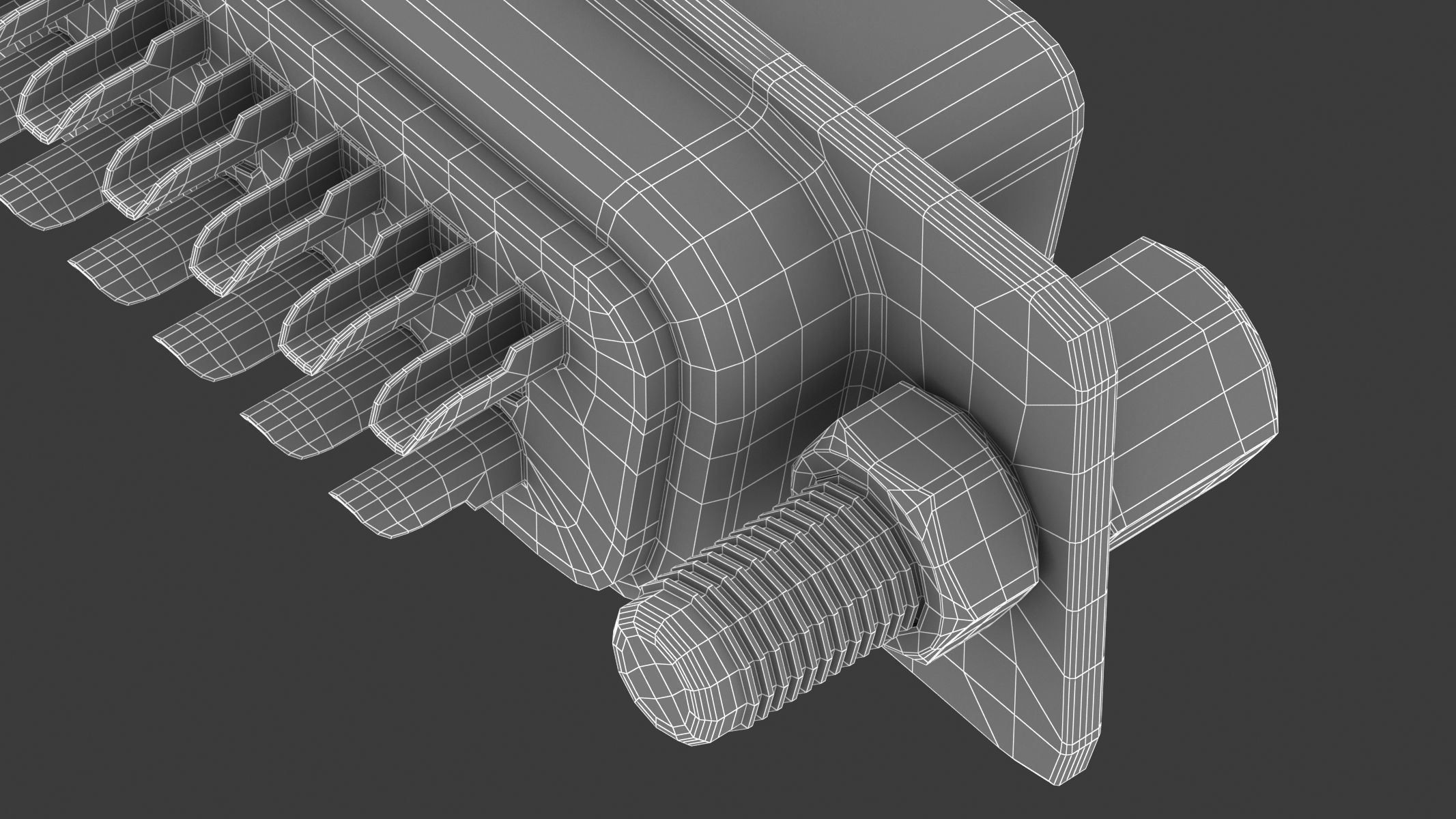 DA15 Female 3D model | CGTrader