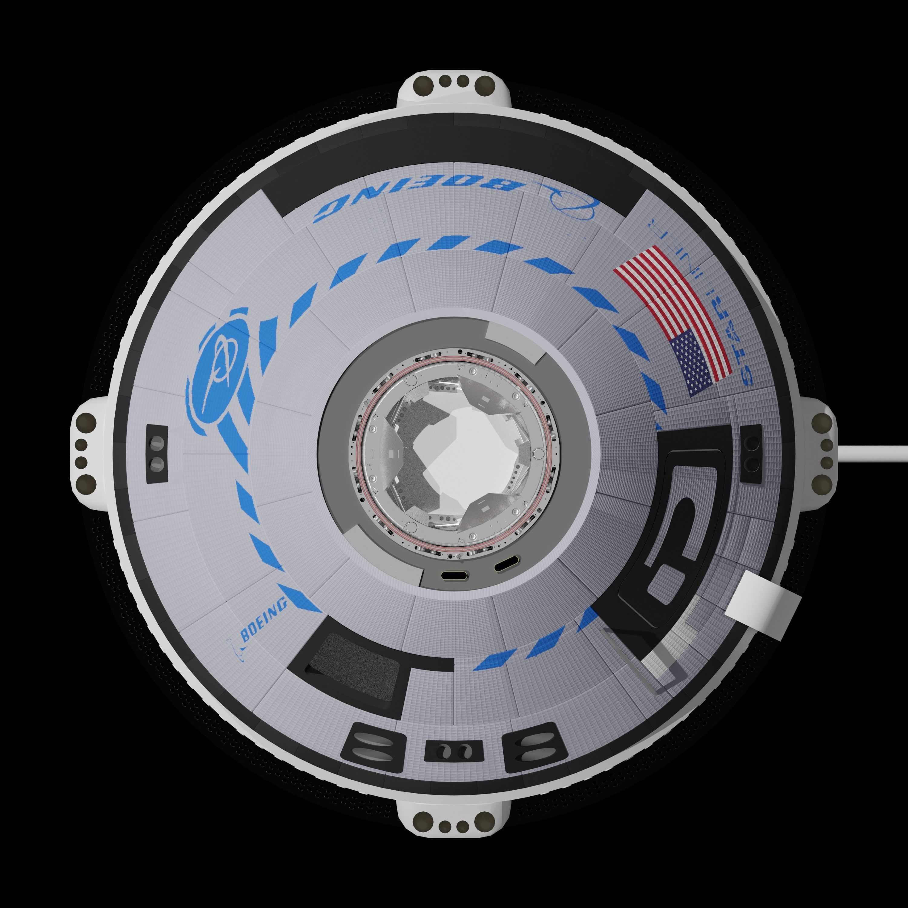 Boeing CST-100 Starliner 3D model | CGTrader