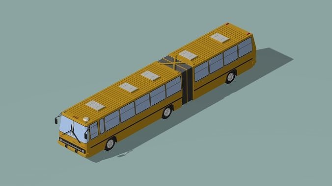 passenger bus 3D model | CGTrader