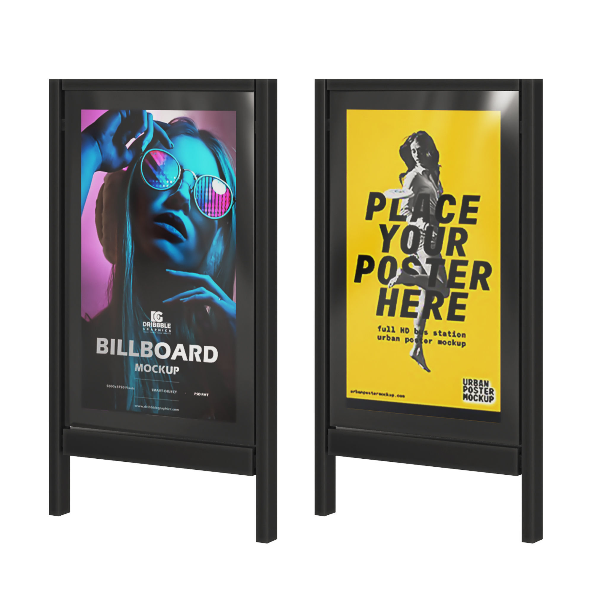 Street Advertising 3D model | CGTrader