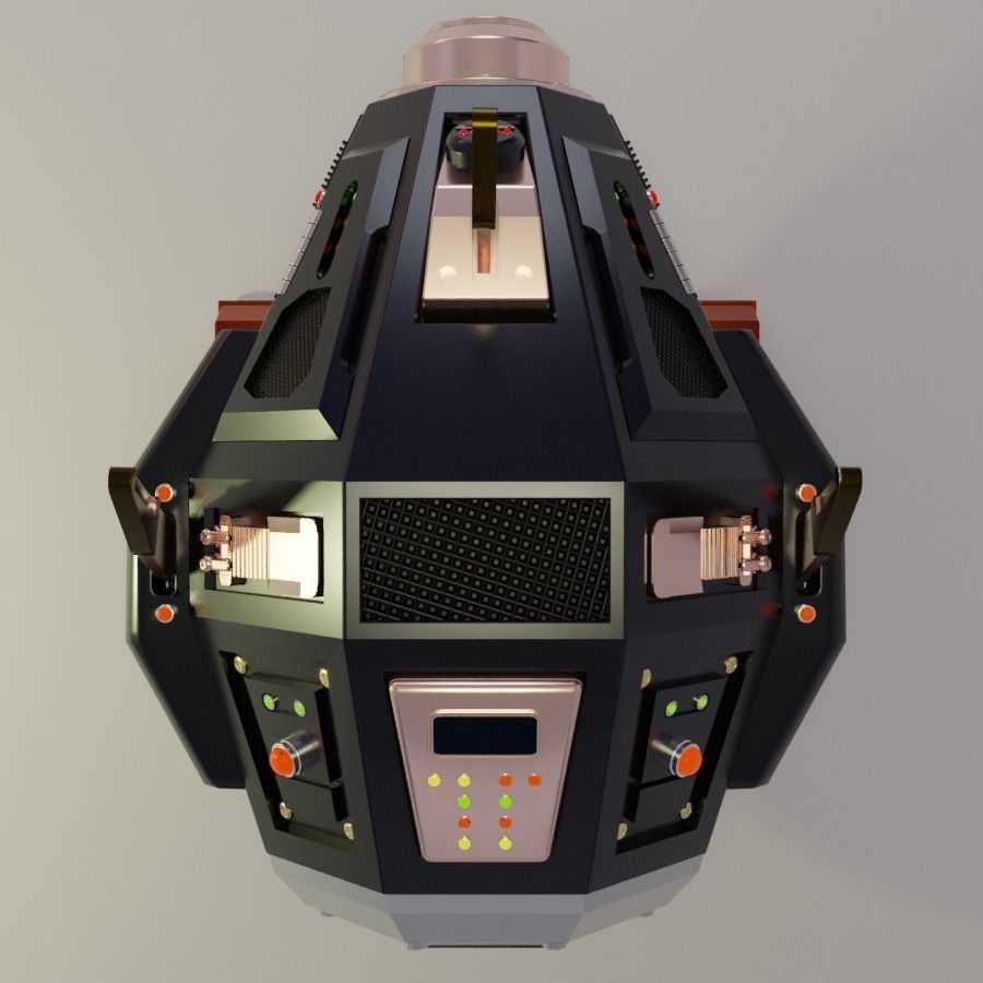 StarTrek Exocomp fan art 3D model | CGTrader