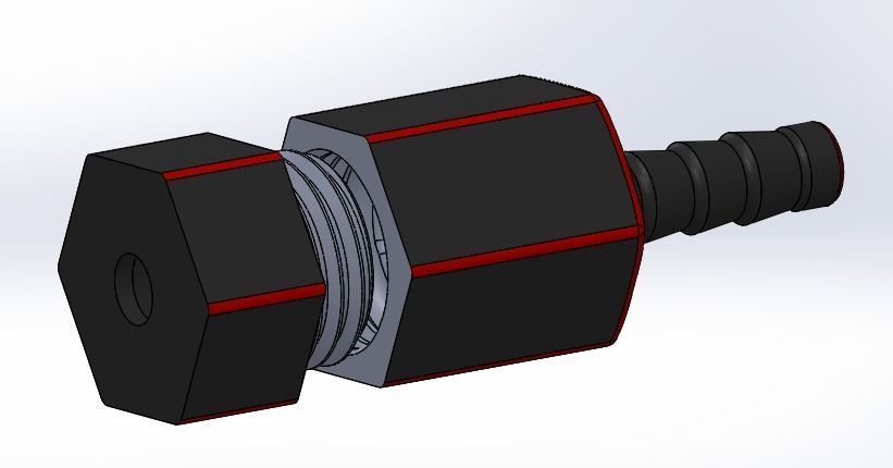 3d printing check valve 3D model 3D printable | CGTrader