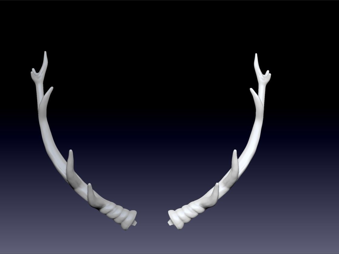 Hannibal Six Armed Stag 3D model 3D printable | CGTrader