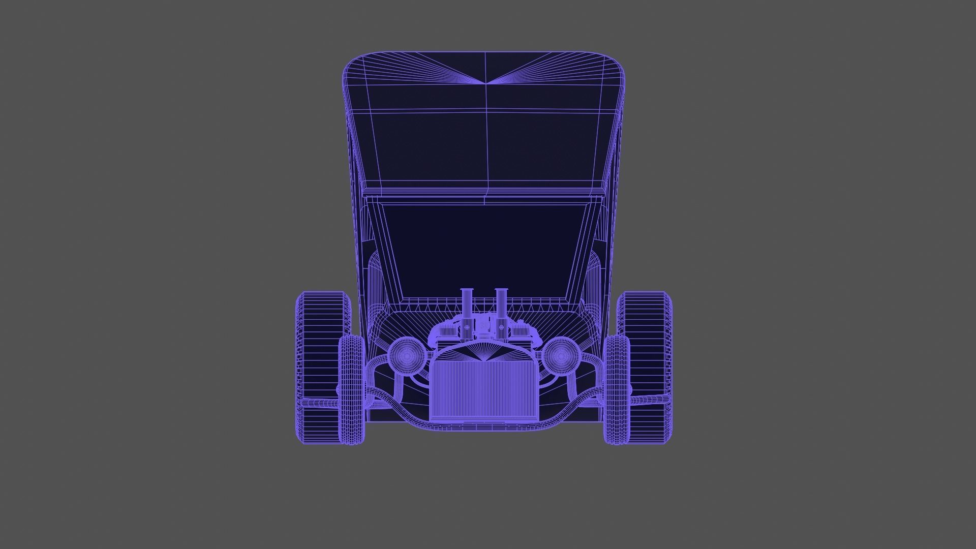 Uncertain-T Custom Hot Rod 3D model | CGTrader