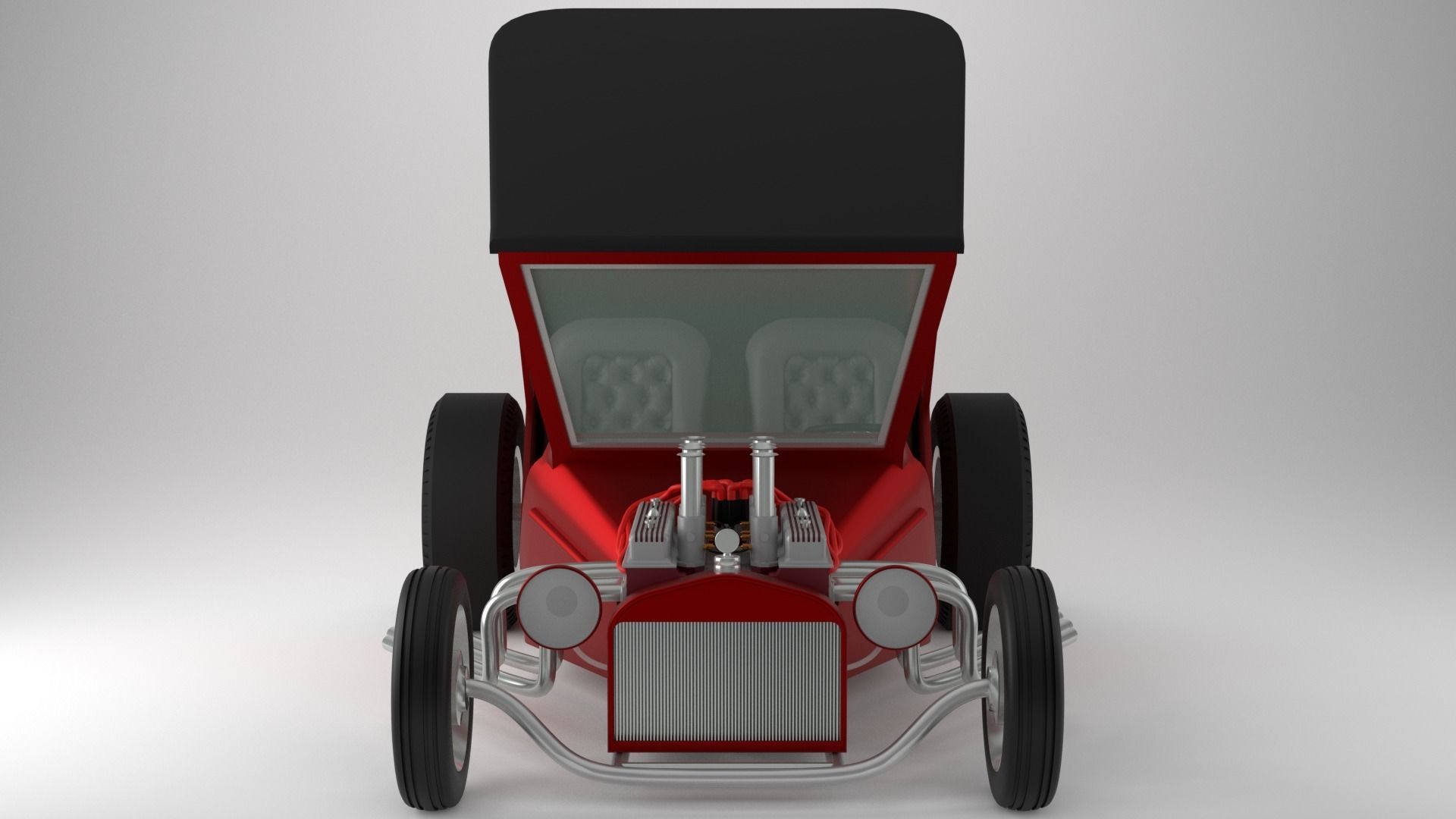 Uncertain-T Custom Hot Rod 3D model | CGTrader