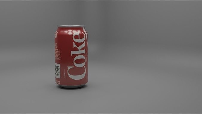 3D model Coke Can VR / AR / low-poly | CGTrader