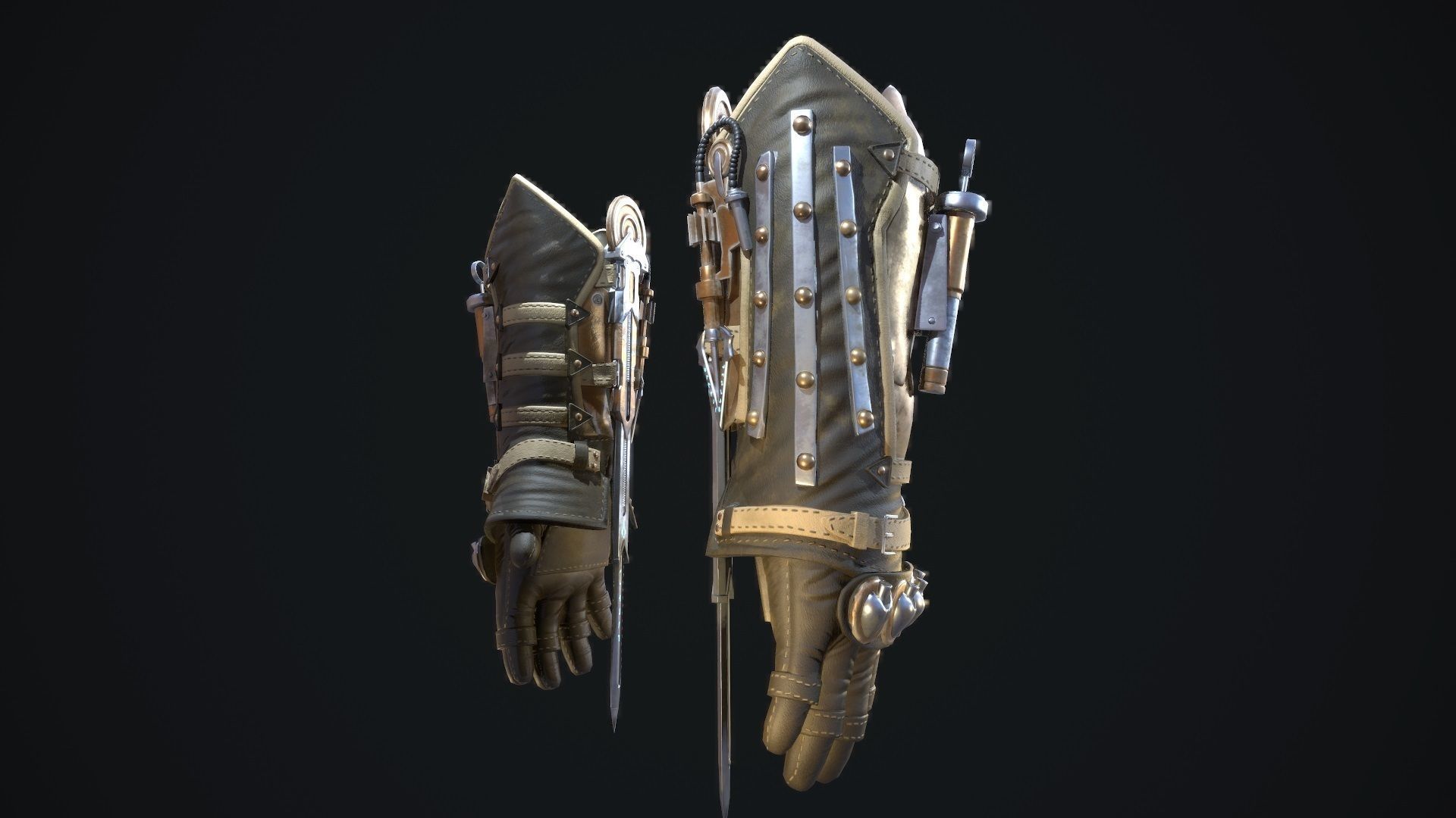 Texture Hidden Blade VR / AR / low-poly | CGTrader