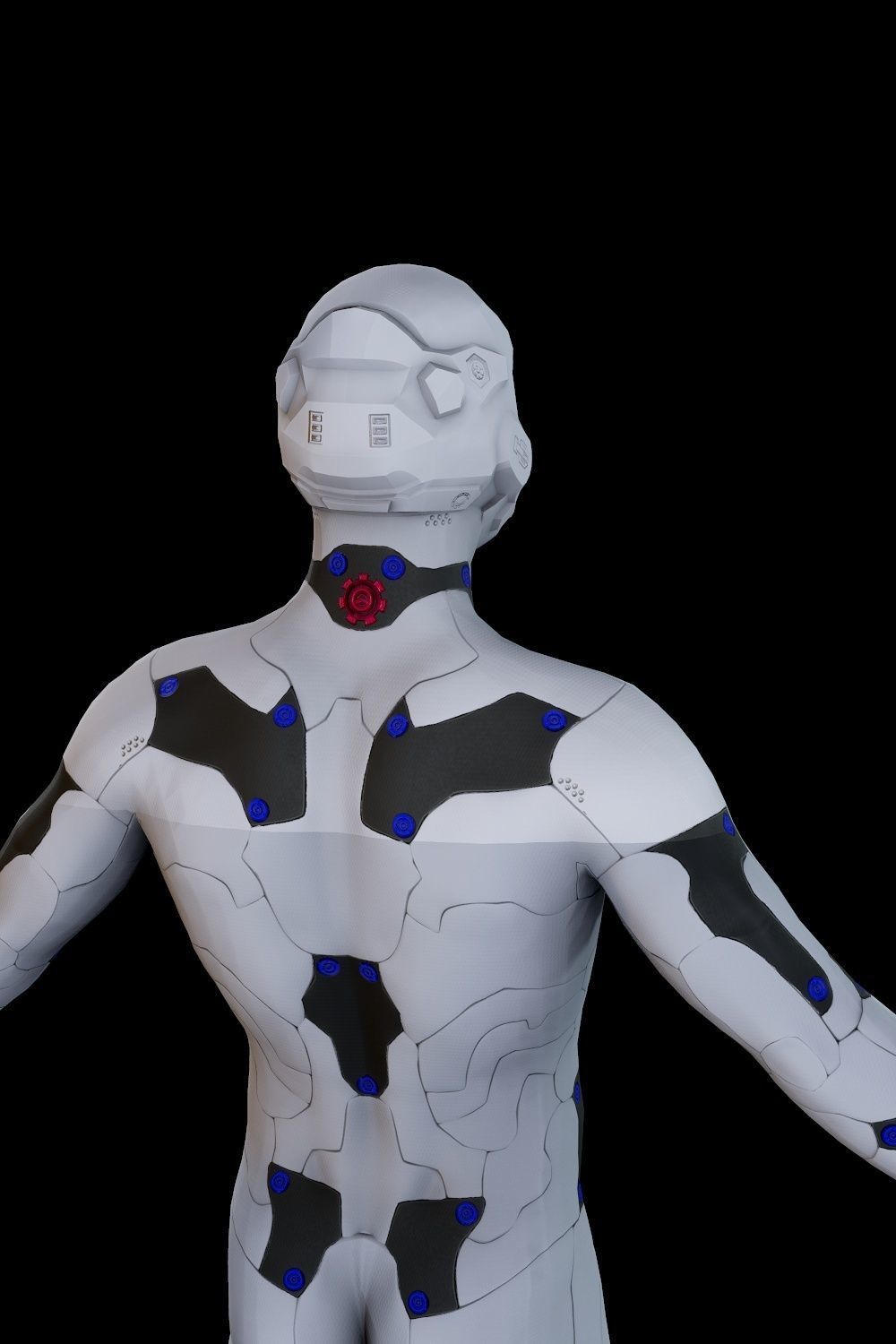 3D model Sci-Fi soldier 3D model VR / AR / low-poly | CGTrader