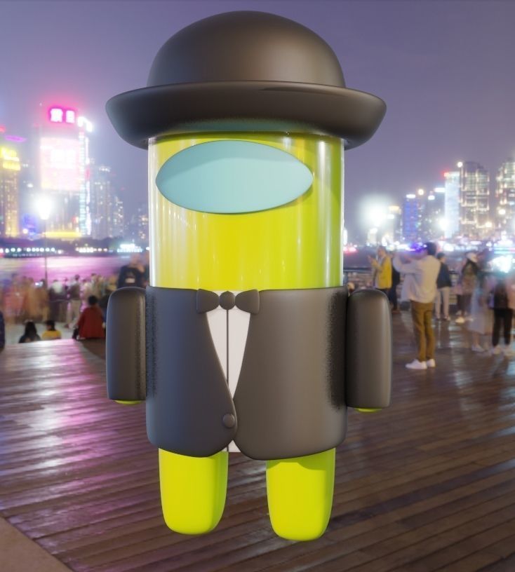3D model Among Us Robot VR / AR / low-poly | CGTrader
