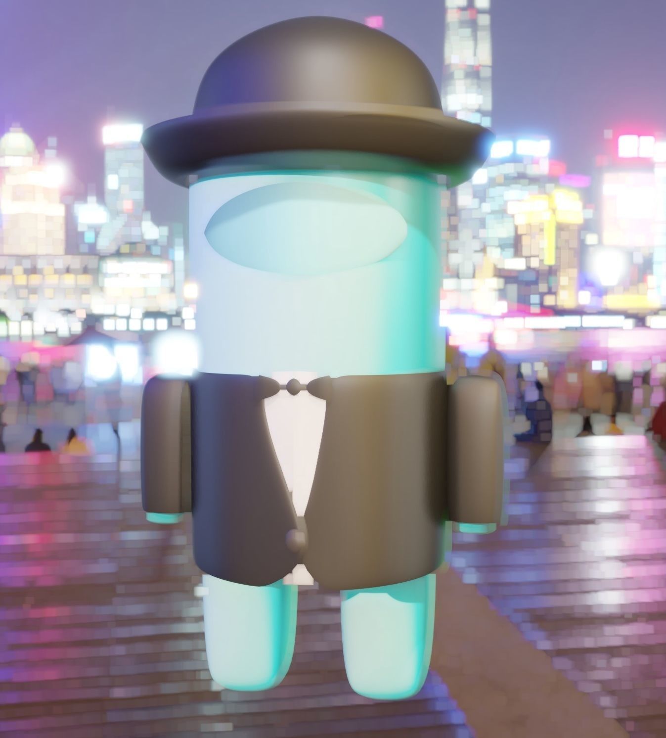 3D model Among Us Robot VR / AR / low-poly | CGTrader